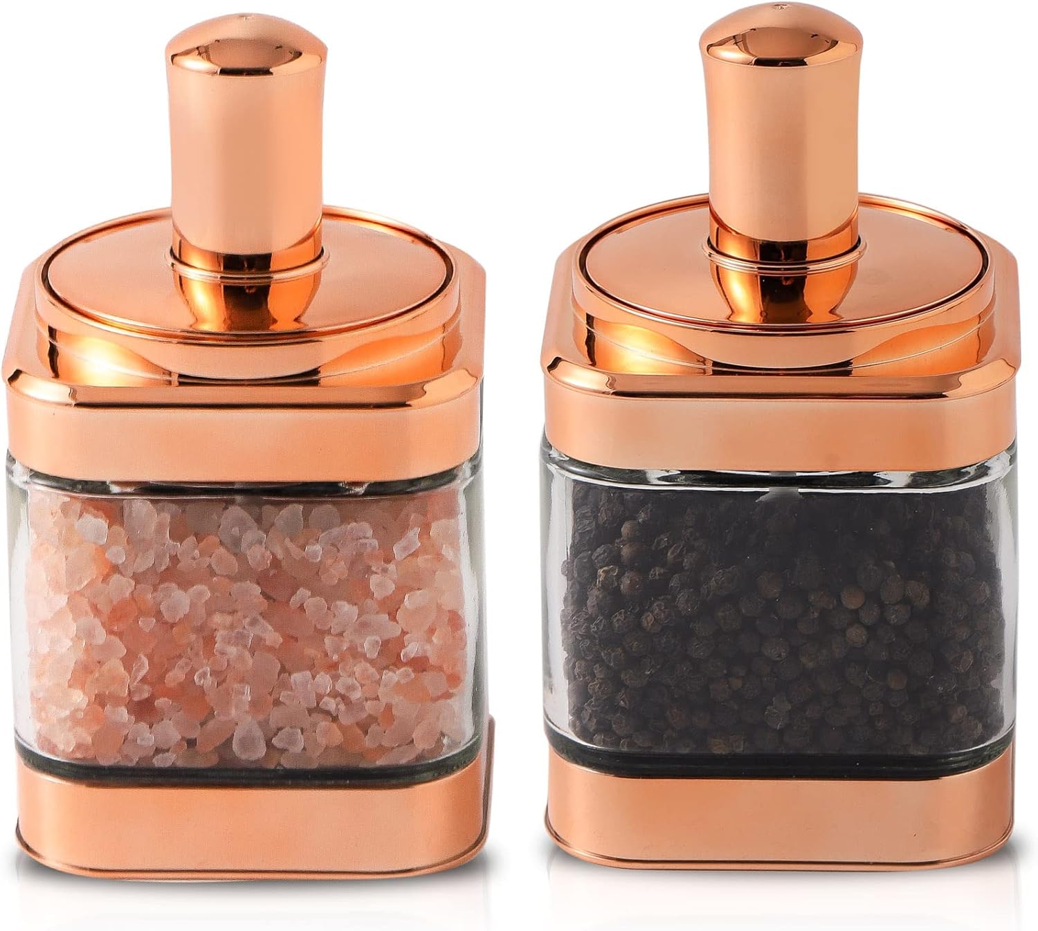 Amazon.com | BETTWILL Jar with Spoon, Sugar Salt Container with Lid and ...