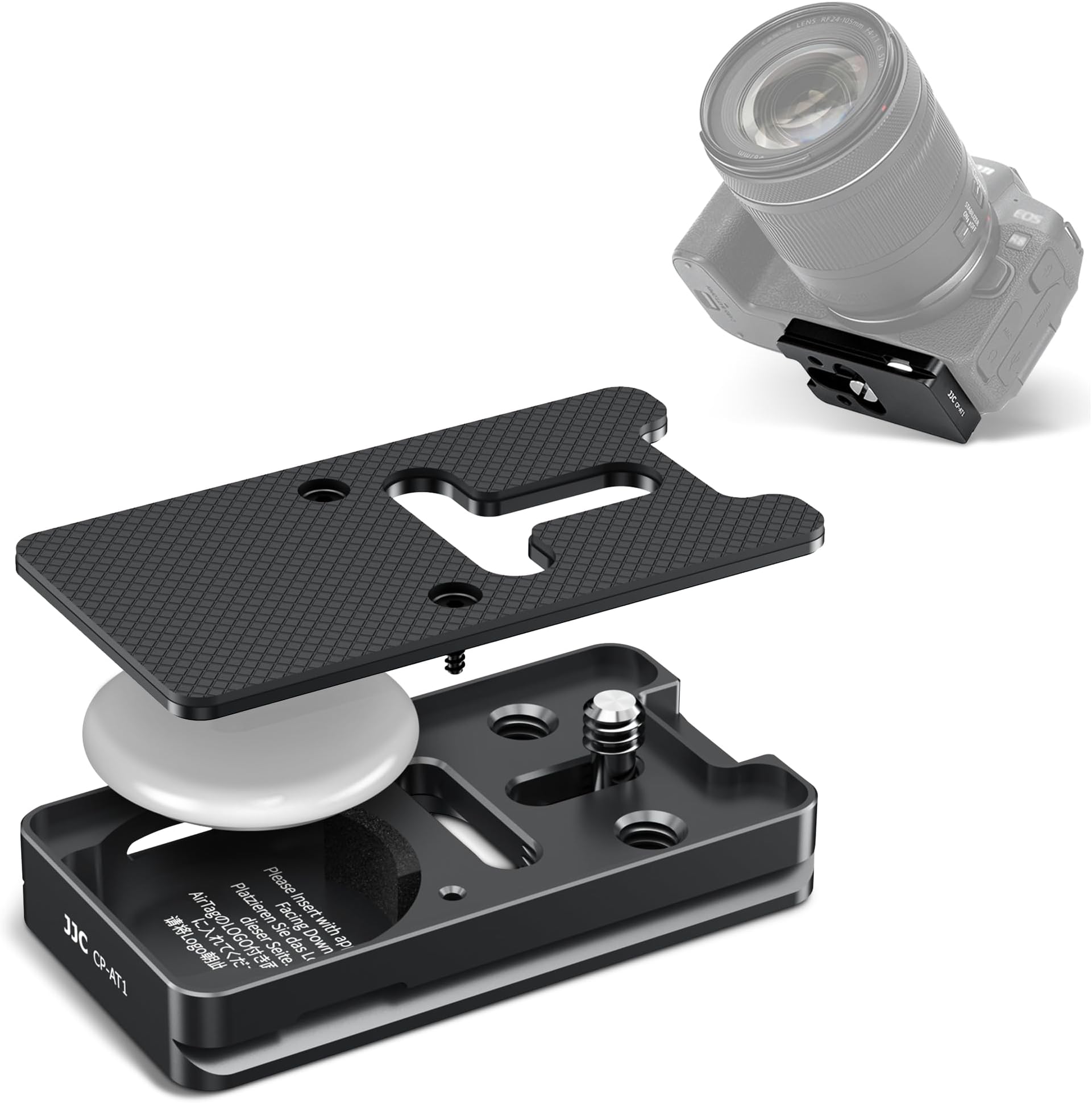 Amazon.com : SMALLRIG Cage for AirTag with Dual 1/4"-20 Mounting Dual ...