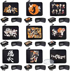 Amazon.co.jp: Haikyu!! Genuine Leather Wallet, Shoyo Hinata, Tobio ...