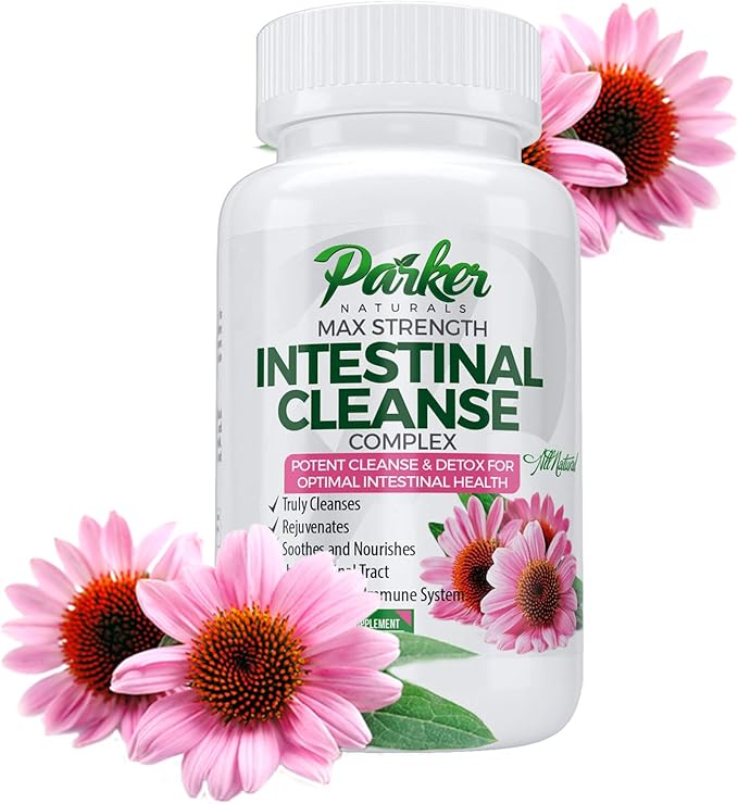 Amazon.com: Intestinal Cleanse for Humans, Extra Strength, with Black ...