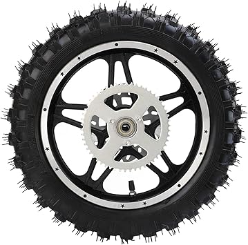 Amazon.com: Tefola Mini Bike Rear Wheel, Dirt Bike Rear Wheel Rubber ...