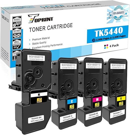 TOPRINT 4 Colours Compatible Toner Cartridges TK5440 TK-5440 TK 5440 ...
