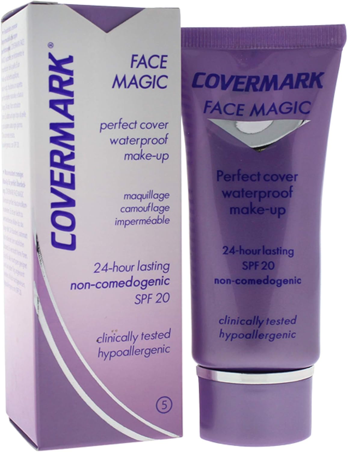 Covermark Face Magic Tubetto Fondotinta (Colore 5) - 30 ml. : Amazon.es ...