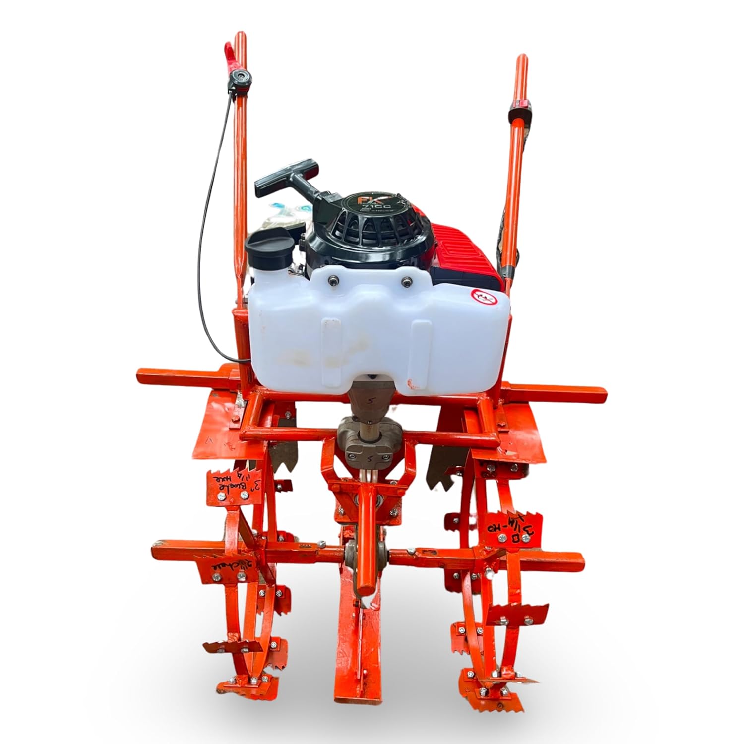VALGHA VALAMUDAN AGRI ENGINEERING 3 Row Paddy Weeder | 71cc 2 Stroke ...