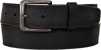 Amazon.com: Wolverine Men's Full Grain Leather Work Belt | Workwear ...