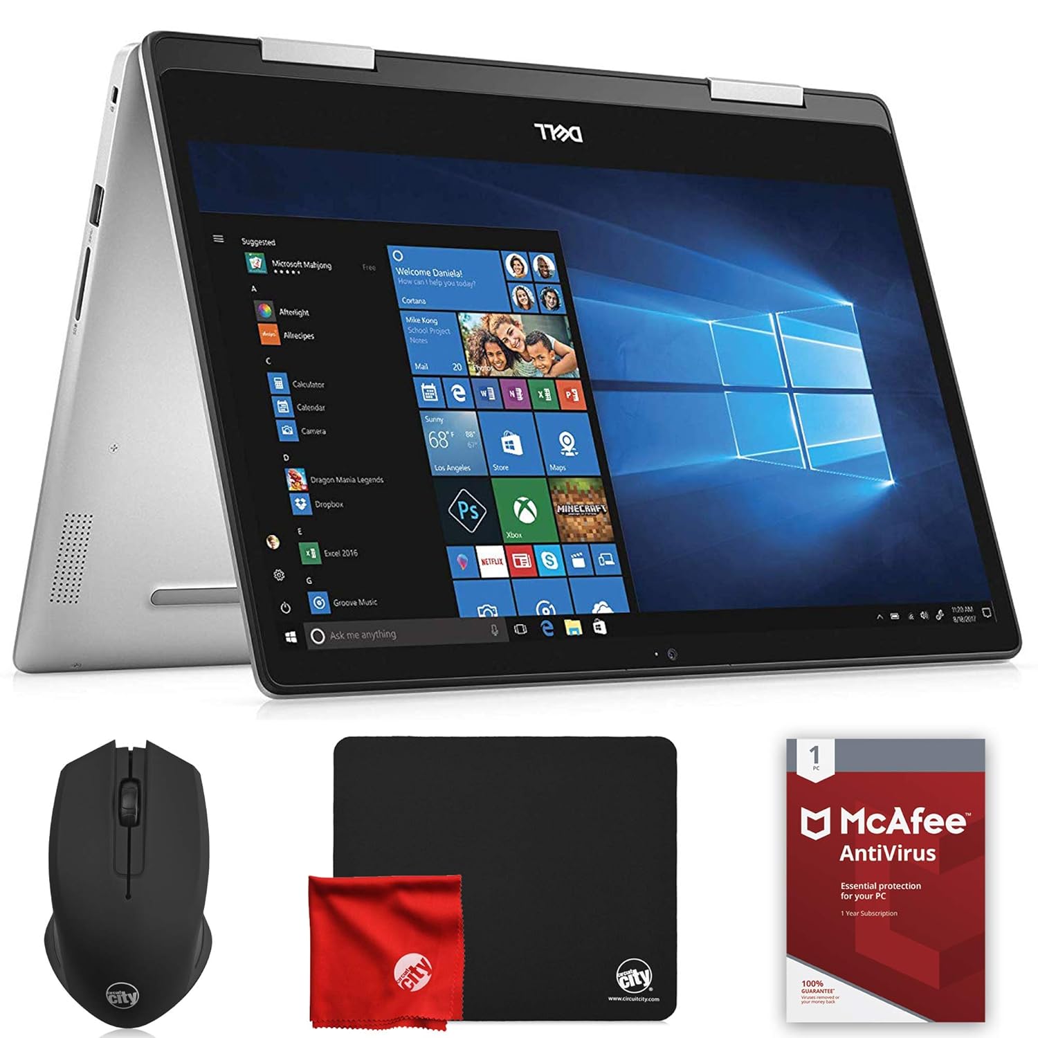 Dell Inspiron 14 5000 Series 14-Inch FHD Touchscreen (AMD Ryzen 5 3500U ...