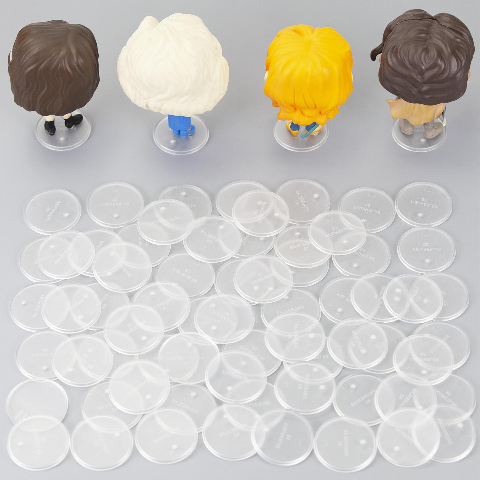 Amazon.com: FIGURESLAB 56PCS Figure Stand Base with 120PCS Adhesive for ...