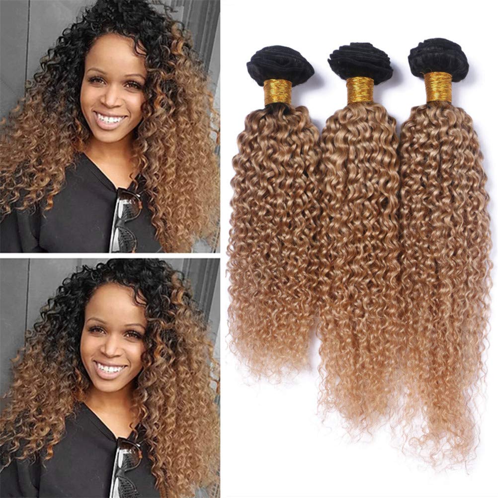 Dark Roots Blonde Hair Weave