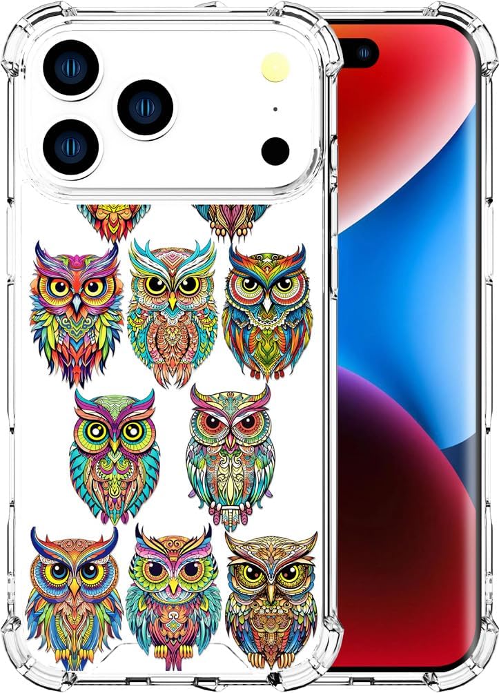 Amazon.com: ENDIY Compatible for iPhone 17 Pro Cases with Design, Cute ...