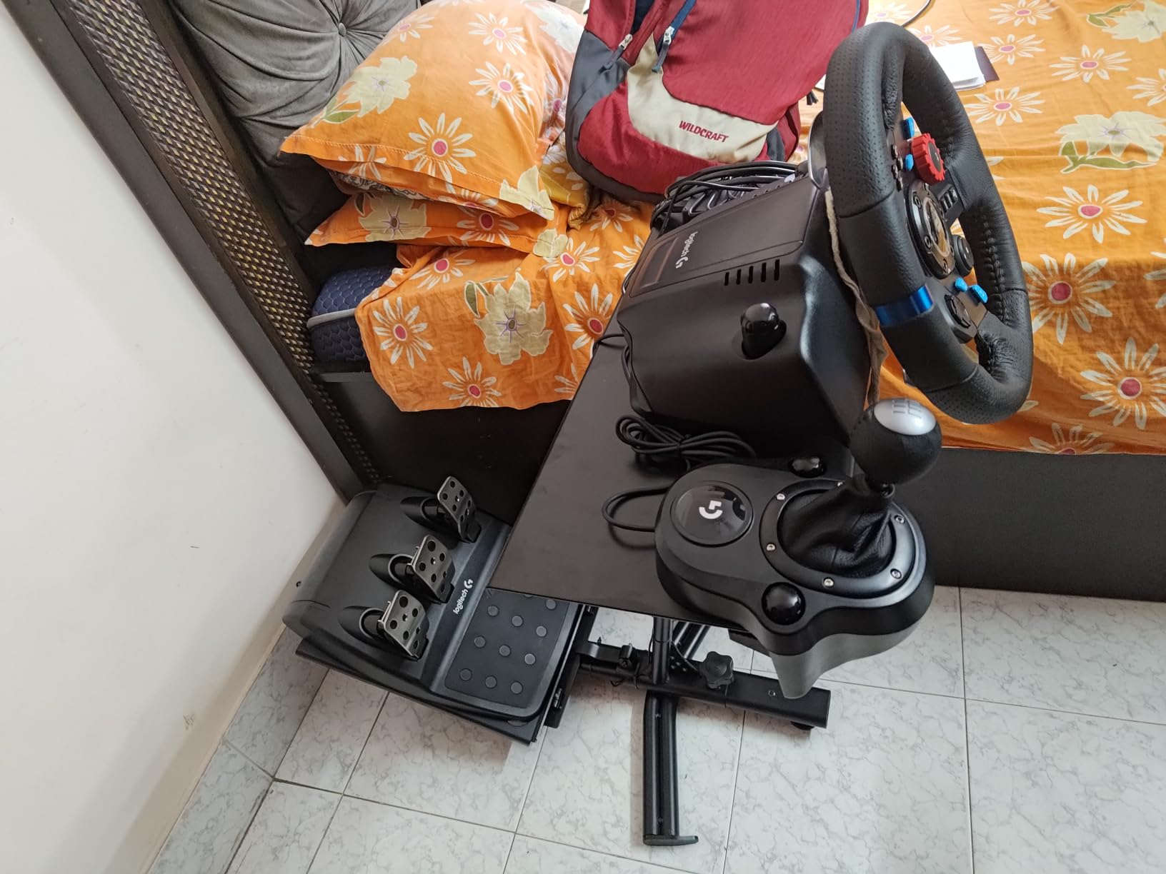 Buy Nitho Drive Pro Stand Steering Racing Wheel Stand, Height ...