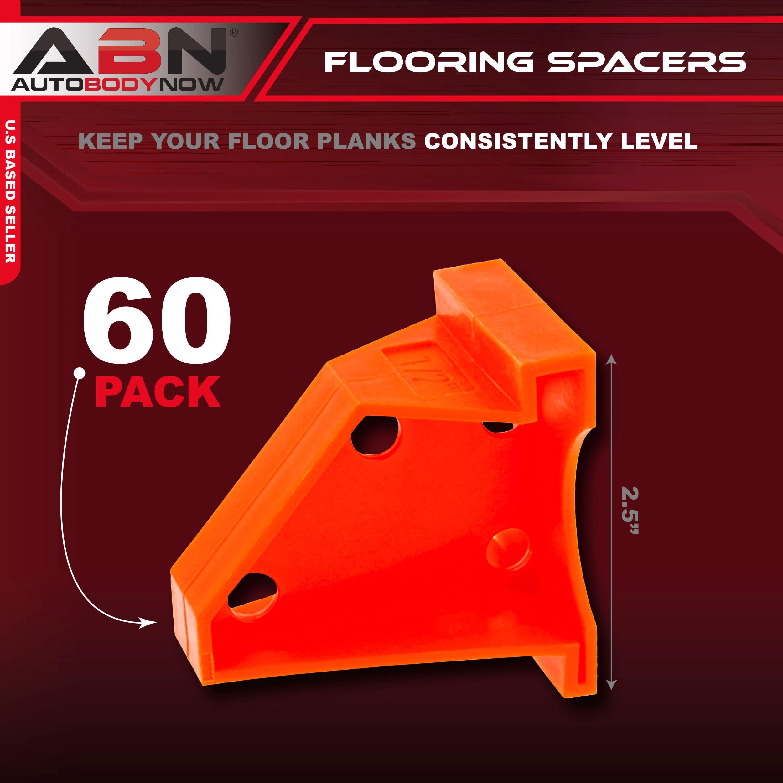 Snapklik.com : Tile Spacers Leveling System 60pc - 1/4 To 1/2in Gap ...