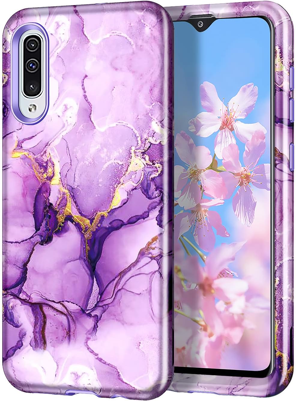 Amazon.com: Samsung Galaxy A50 Case, Love Mei Aluminum Metal Gorilla ...