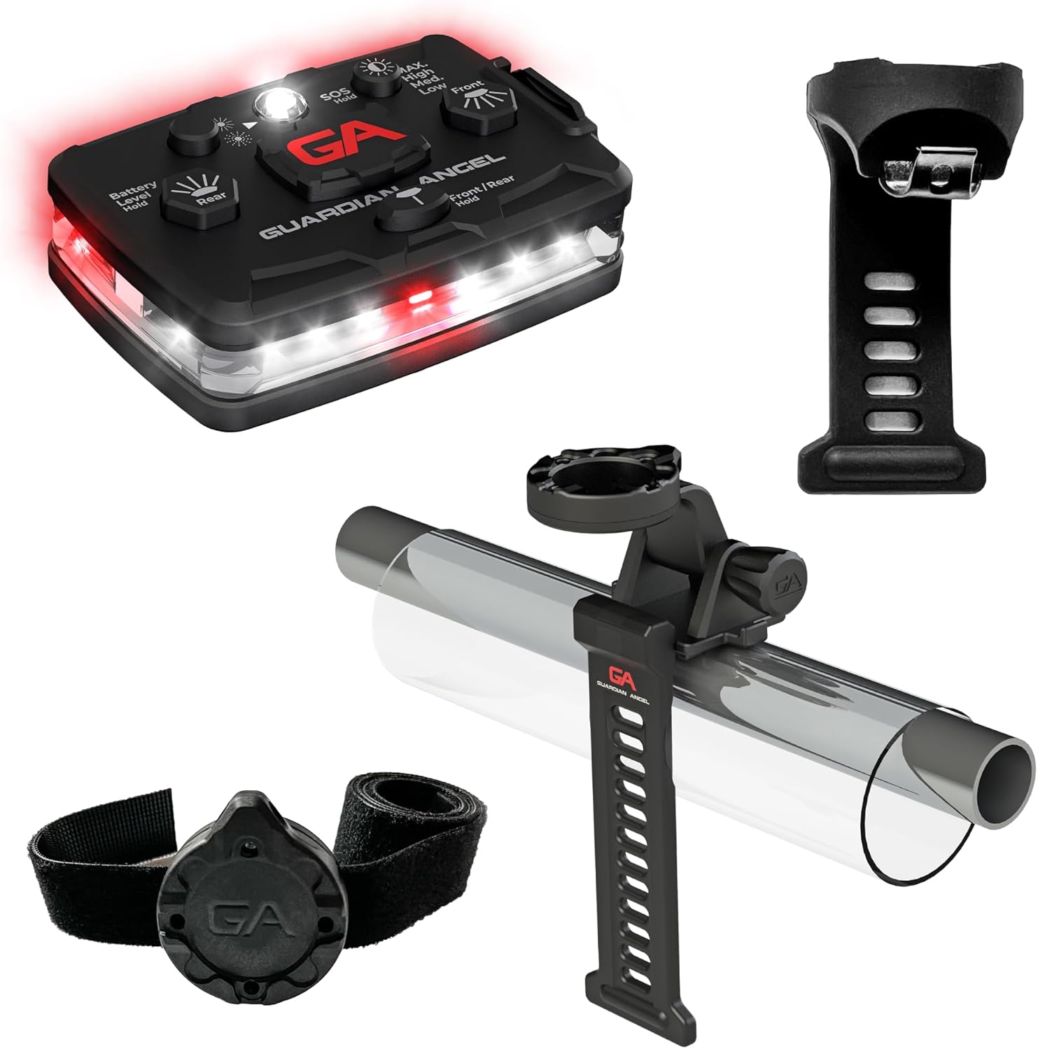 Amazon.com: Guardian Angel Bike Safety Light Bundle - Elite Series ...