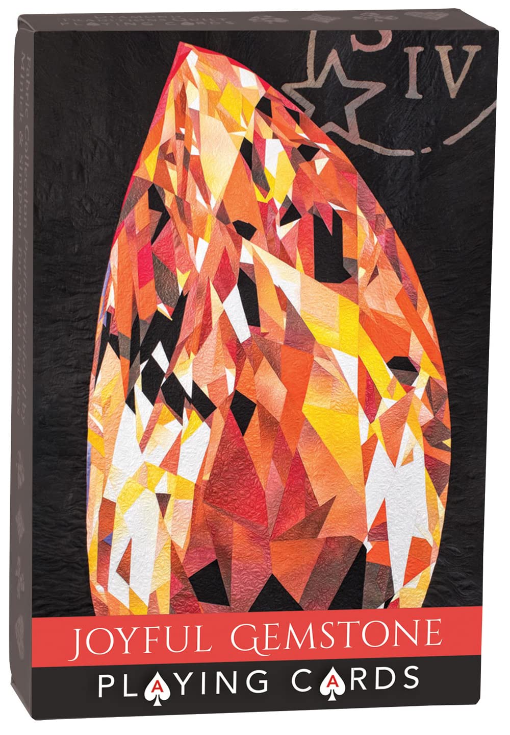 Joyful Gemstone Playing Cards: A Sparkling Deck of Standard Playing ...