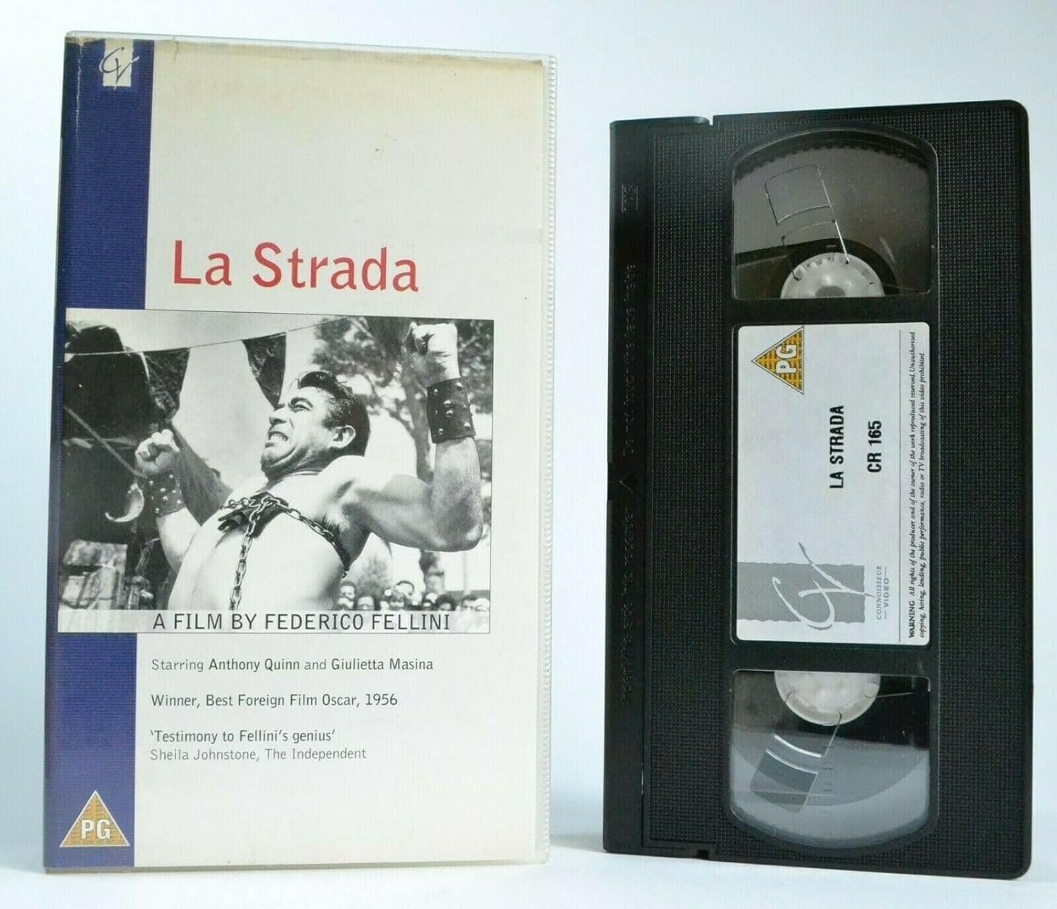 La Strada [VHS] (1954) : Anthony Quinn, Giulietta Masina, Richard ...