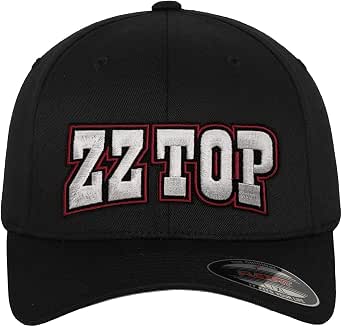 ZZ Top Officially Licensed Flexfit Cap (Black), Small/Medium at Amazon ...