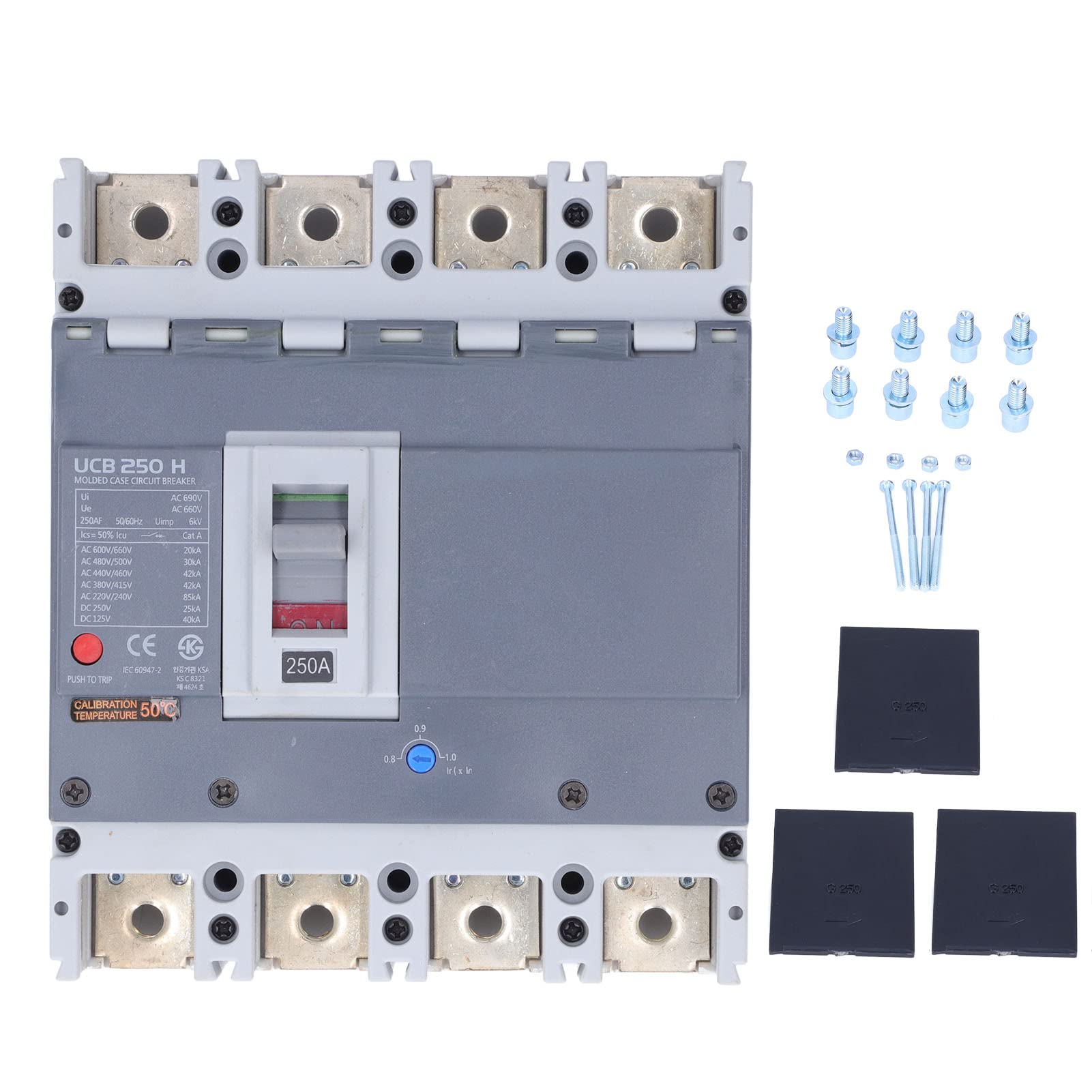 Buy Moulded Case -Moulded Case Circuit Breaker MCCB Adjustable 4P ...
