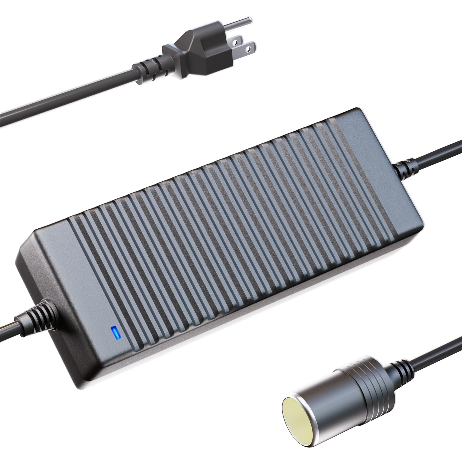 Amazon.com: Moqidong AC to DC Converter 110V to 12V Converter: 3 Prong ...