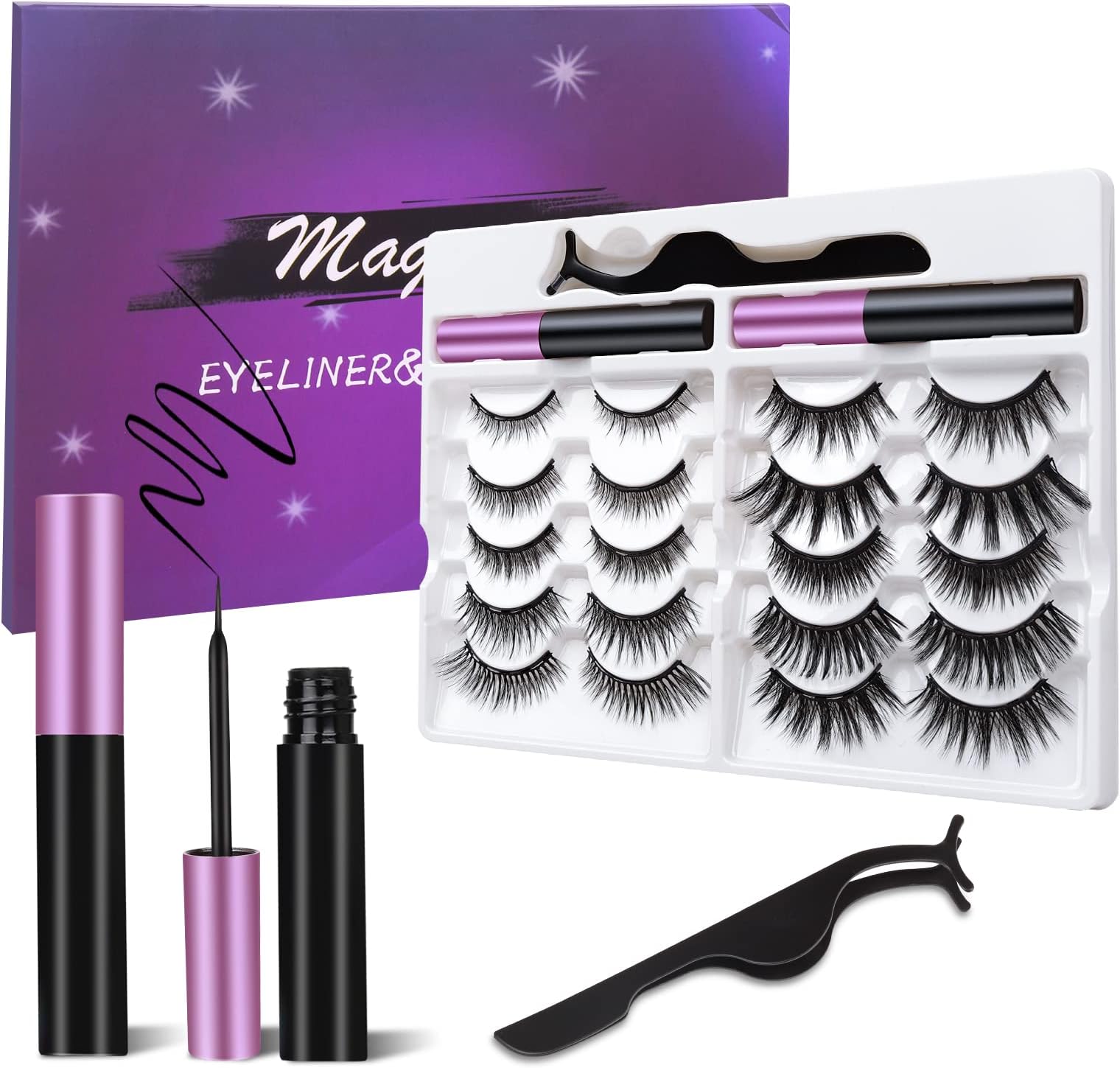 Amazon.com: Ardell Professional Magnetic Lash Accents 001 (1-Pair ...