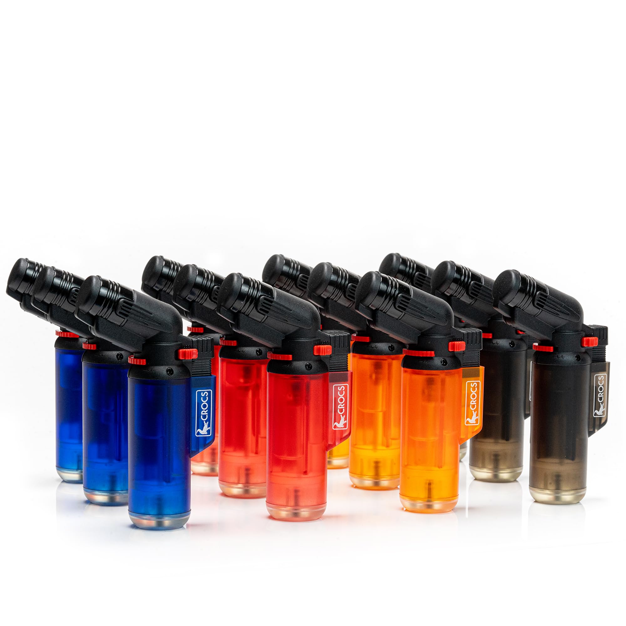 Amazon.com: Crocs Torch Lighter, 12-Pack Refillable Butane Torch ...