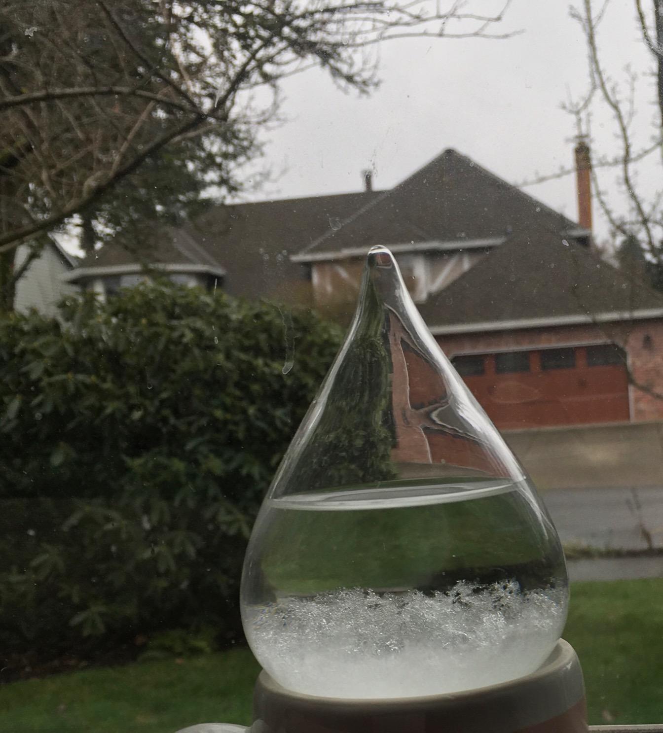 Amazon.com : G GGPOWER Storm Glass Weather Stations Water Drop Weather ...