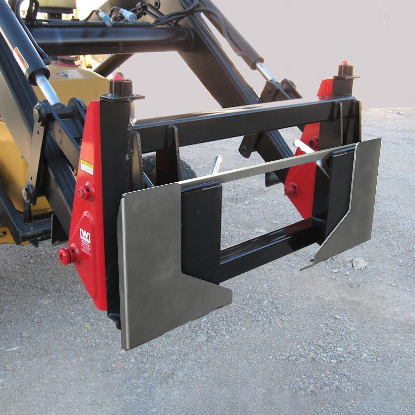 Sulythw Universal 3/8" Skid Steer Quick Attachment Plate, Heavy Duty ...