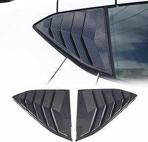 Amazon.com: CHEAYAR Rear Side Window Louver Cover Compatible with ...