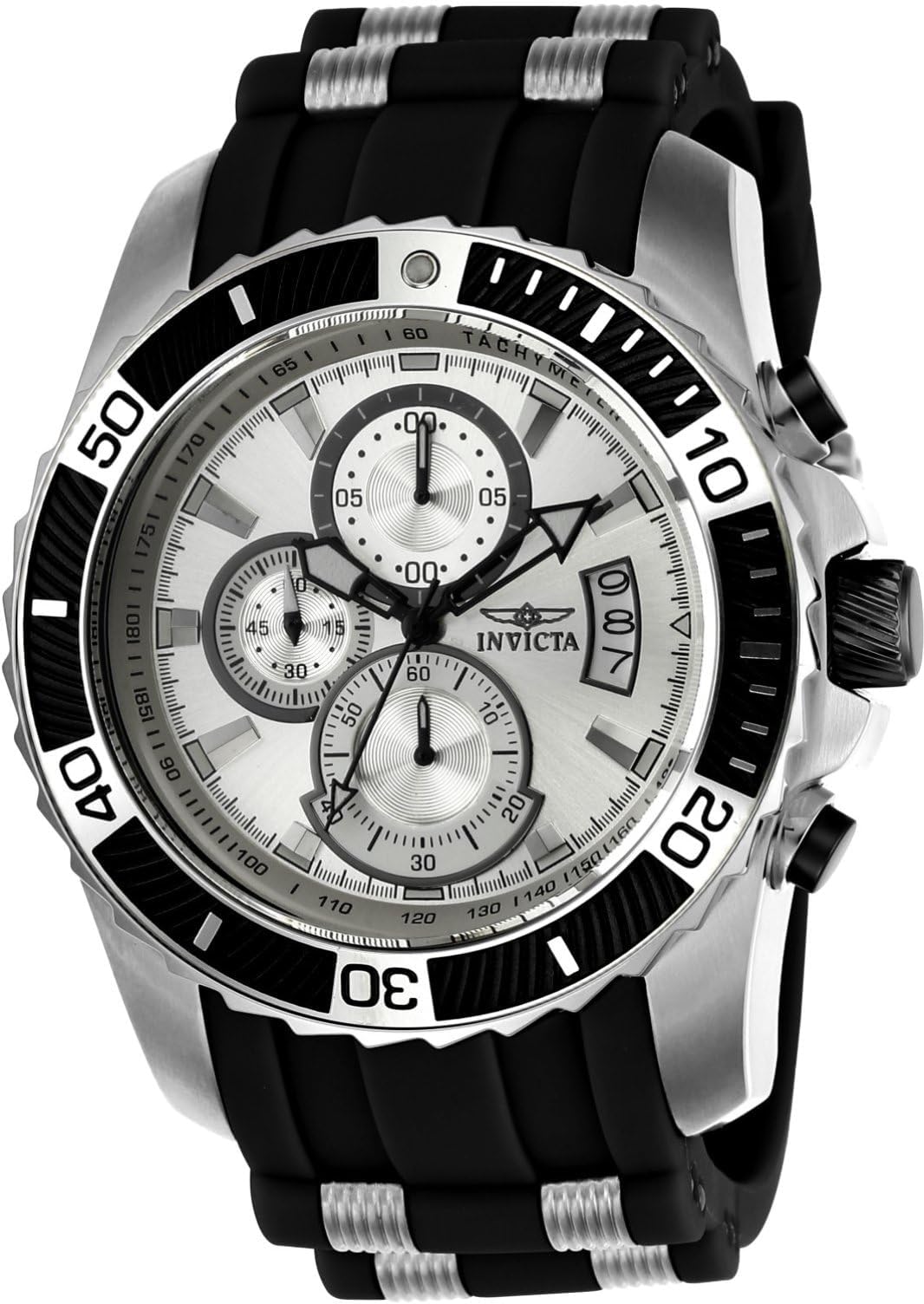 Invicta Pro Diver SCUBA - Orologio da uomo in acciaio inossidabile con ...