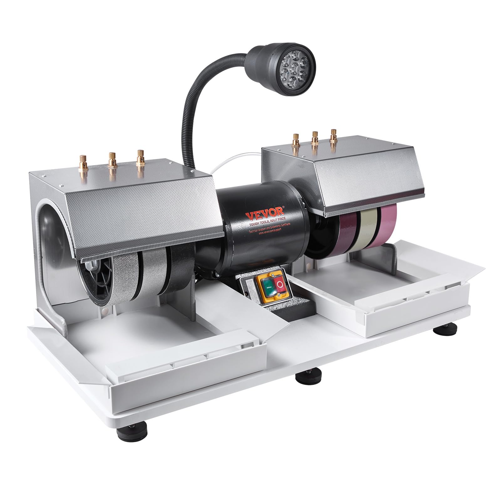 Cabbing Machine, 6" 1/4HP 1800rpm Efficient, Lapidary Rock Grinder ...