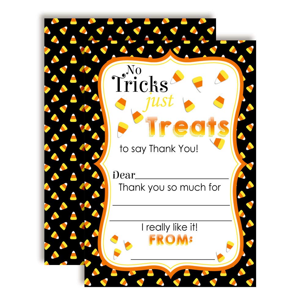 Thank You Notes Using Candy
