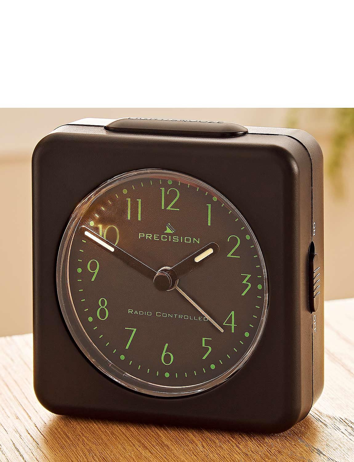 Precision Alarm Clock, Black, One Size : Amazon.co.uk: Home & Kitchen