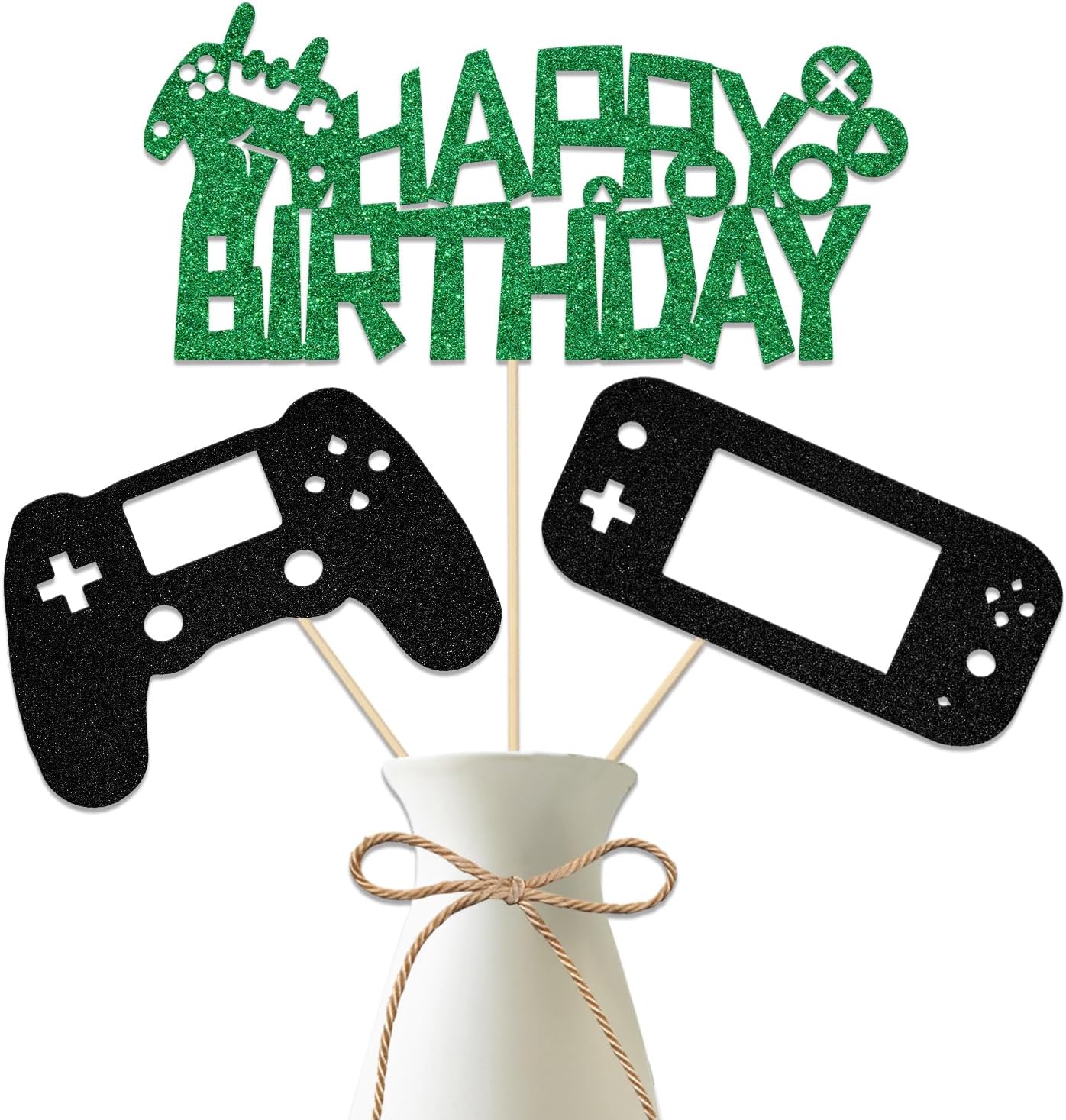 Amazon.com: Video Game Centerpiece Sticks,Video Game Theme Birthday ...