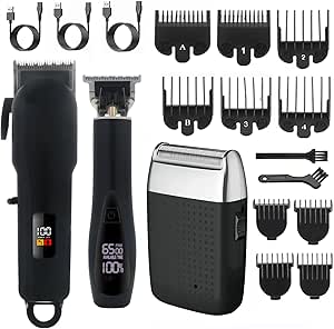 Amazon.com: Roziapro Professional Hair Clippers 3-in-1 Barber Clipper ...