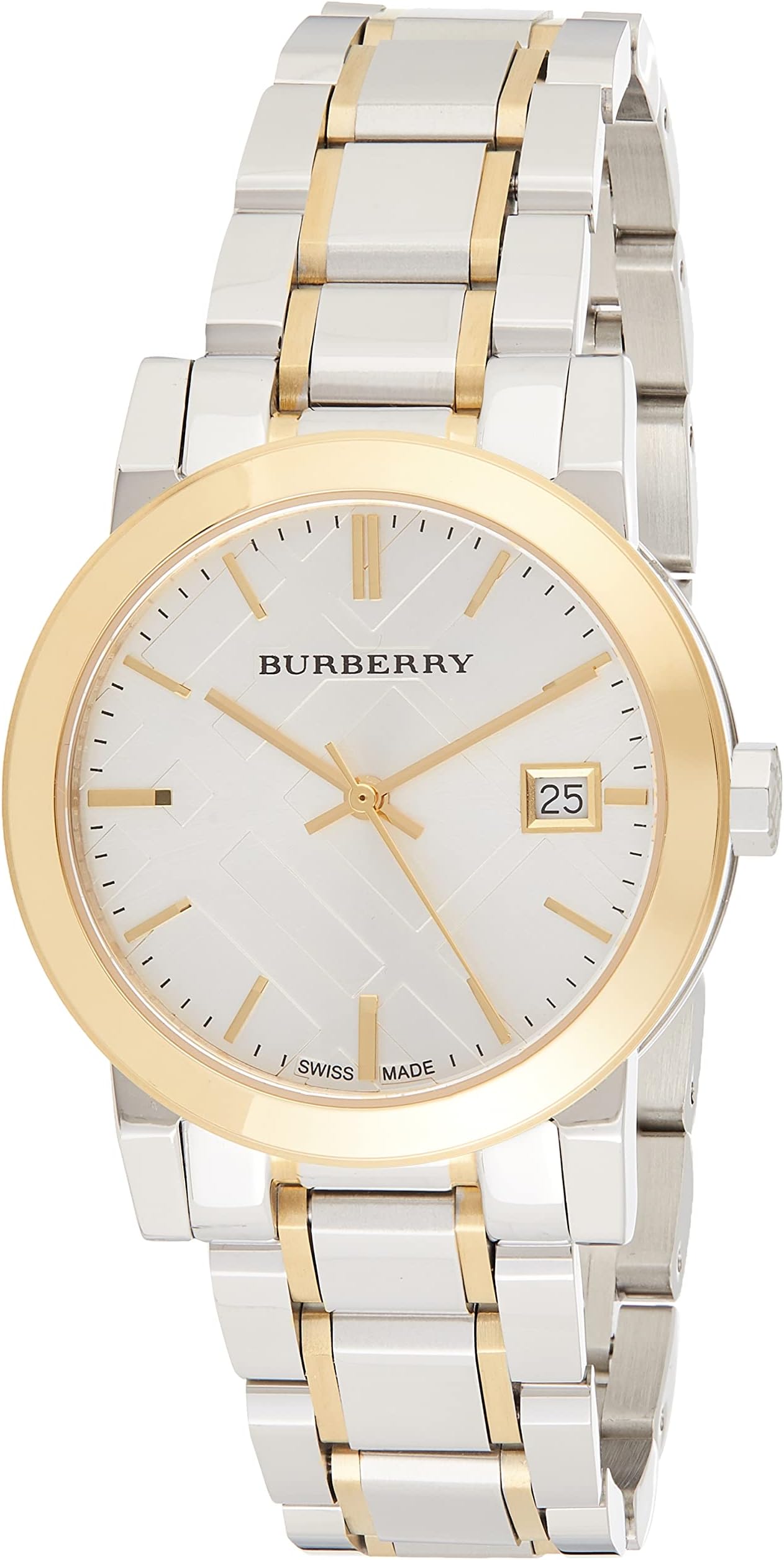 BURBERRY BU9350 – Watch, Stainless Steel Strap Silver, Silver, Bracelet ...