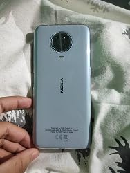 Nokia G20 Smartphone, Dual SIM 4G, 4GB RAM/64GB Storage, 48MP Quad ...