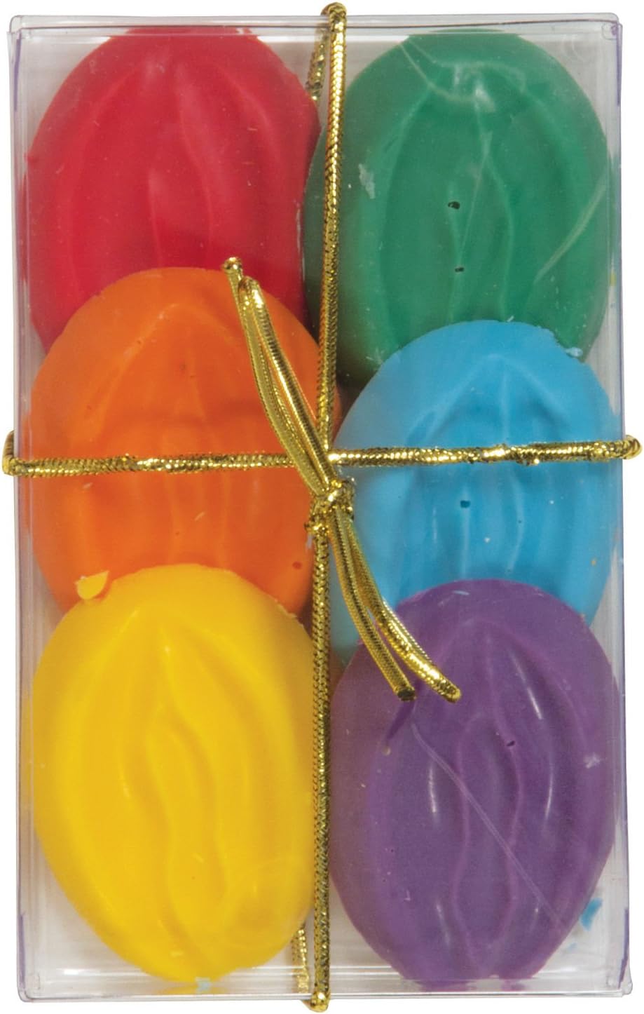 Amazon.com: Chocolate Walrus Bite Size Pussies Rainbow Pack of 6, 6 ...