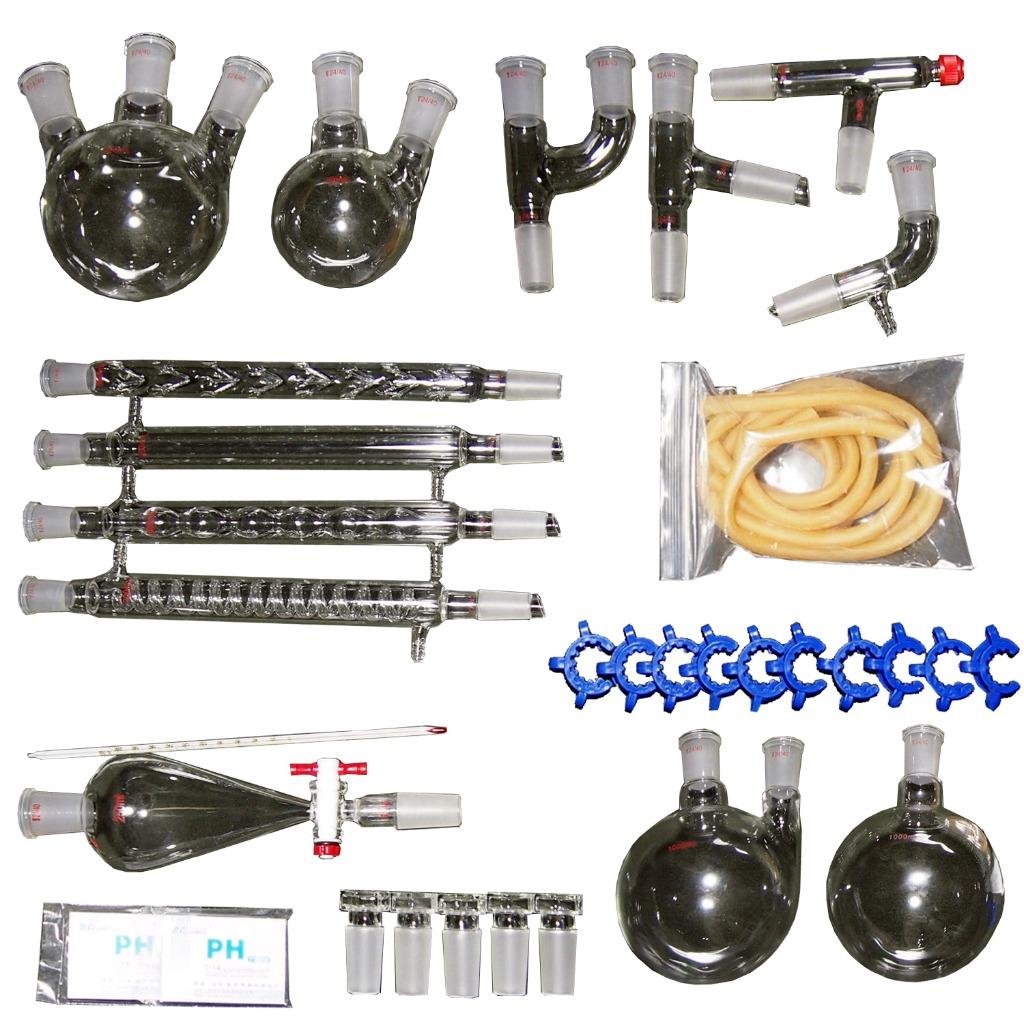 Buy 32 Pcs New Laboratory Essential Oil Distillation Chemistry ...