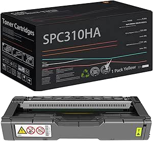 Amazon.com: SPC310HA 406475 406476 406477 406478 Toner Cartridges Compatible with Ricoh SP ...