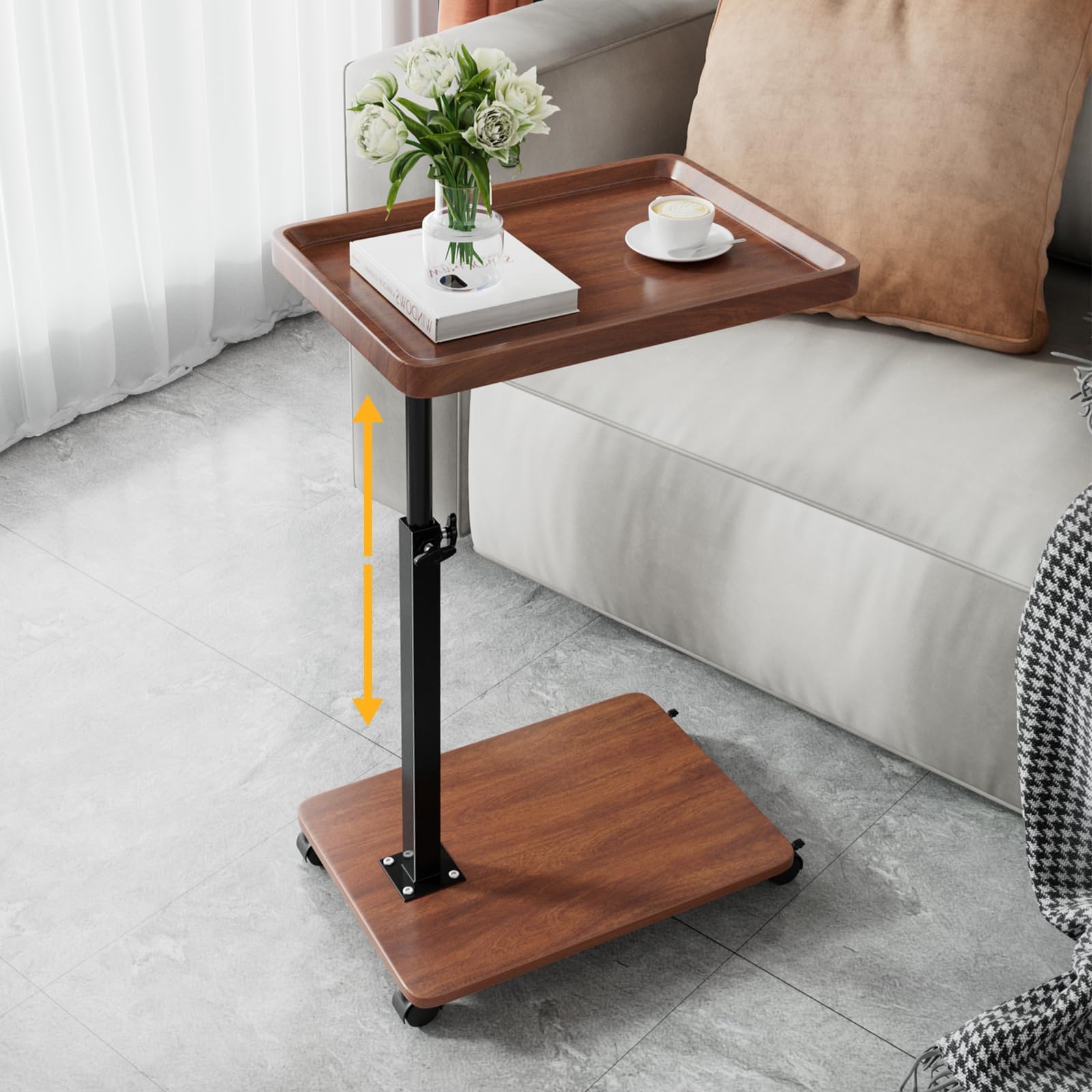 Amazon.com: Weilianda Home Theater Seating Swivel Tray Table Series ...