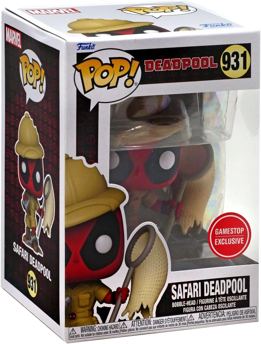Amazon.com: Funko Pop! Marvel: Deadpool Artist Only at GameStop : Toys ...