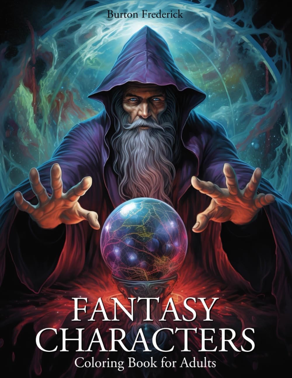 Amazon.com: Fantasy Characters: Coloring Book for Adults with Ancient ...