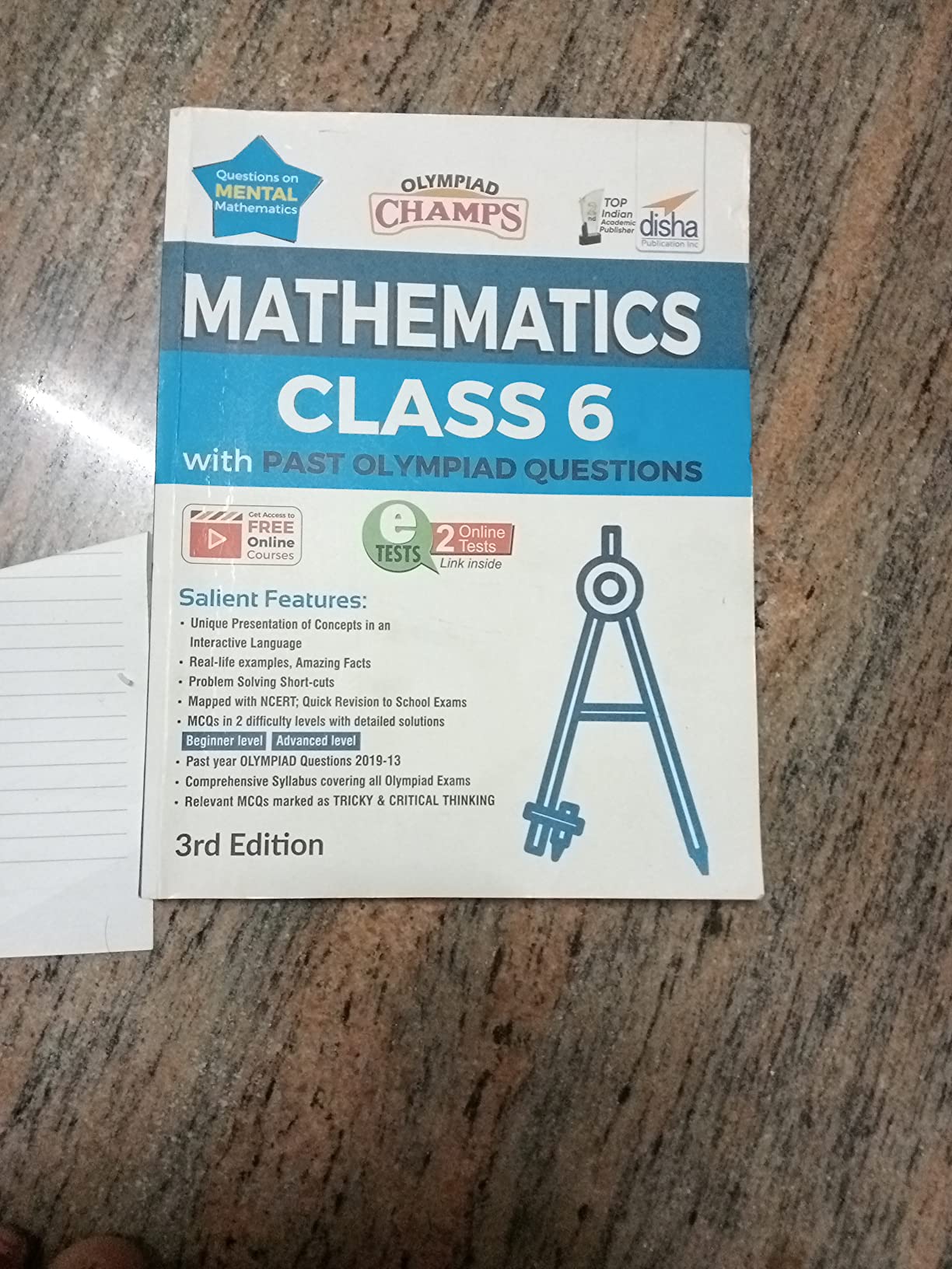 Olympiad Champs Mathematics Class 6 with Past Olympiad Questions 3rd ...