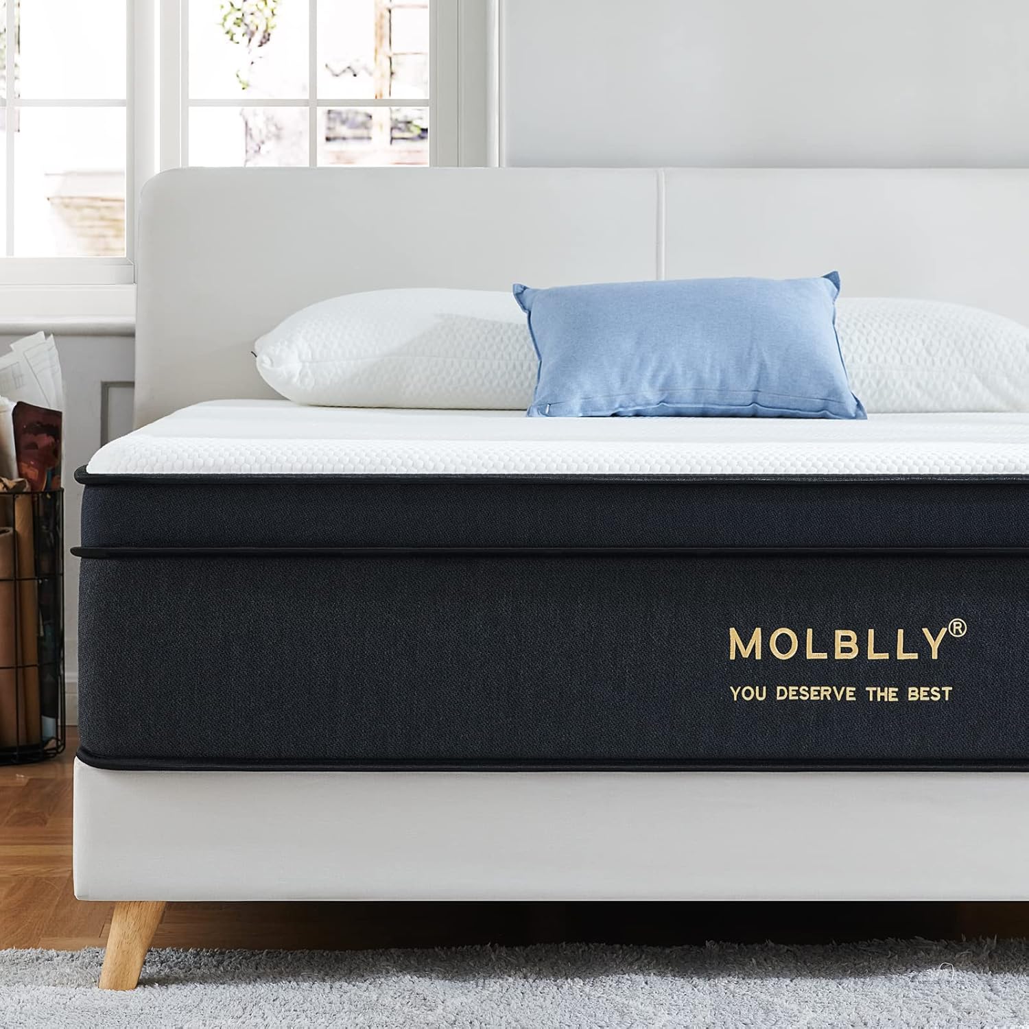 Amazon.com: Molblly Short Queen Firm Mattress, 12 Inch Short Queen Size ...