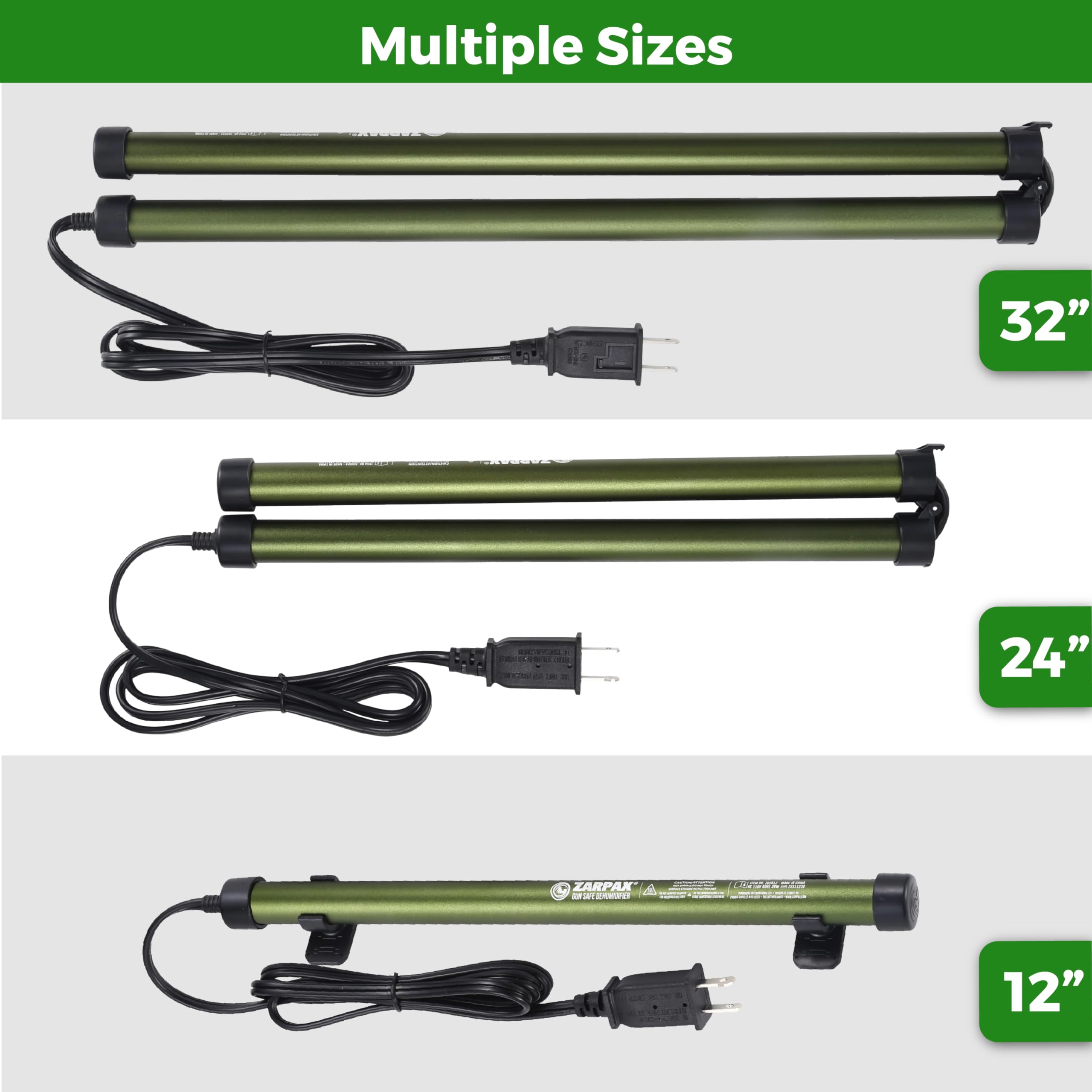 Snapklik.com : ZARPAX Gun Safe Dehumidifier Rod Dehumidifier Rod For ...