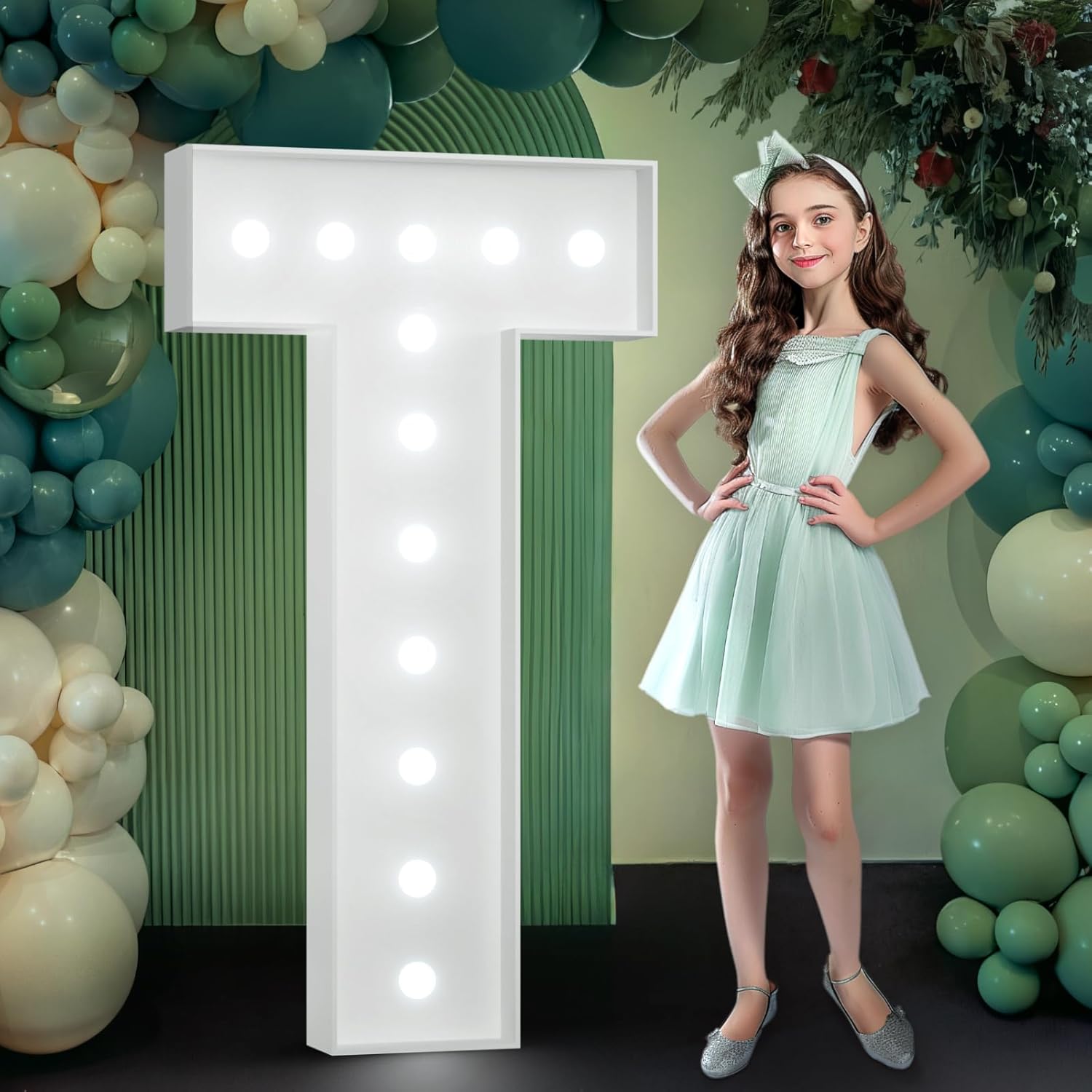 Amazon.com: Marquee Letters 4 Feet Tall, Large Light Up Letters T ...