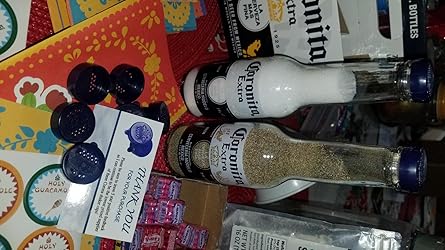 Amazon.com: 12 Salt and Pepper Shaker Caps for Corona Bottles - Make ...