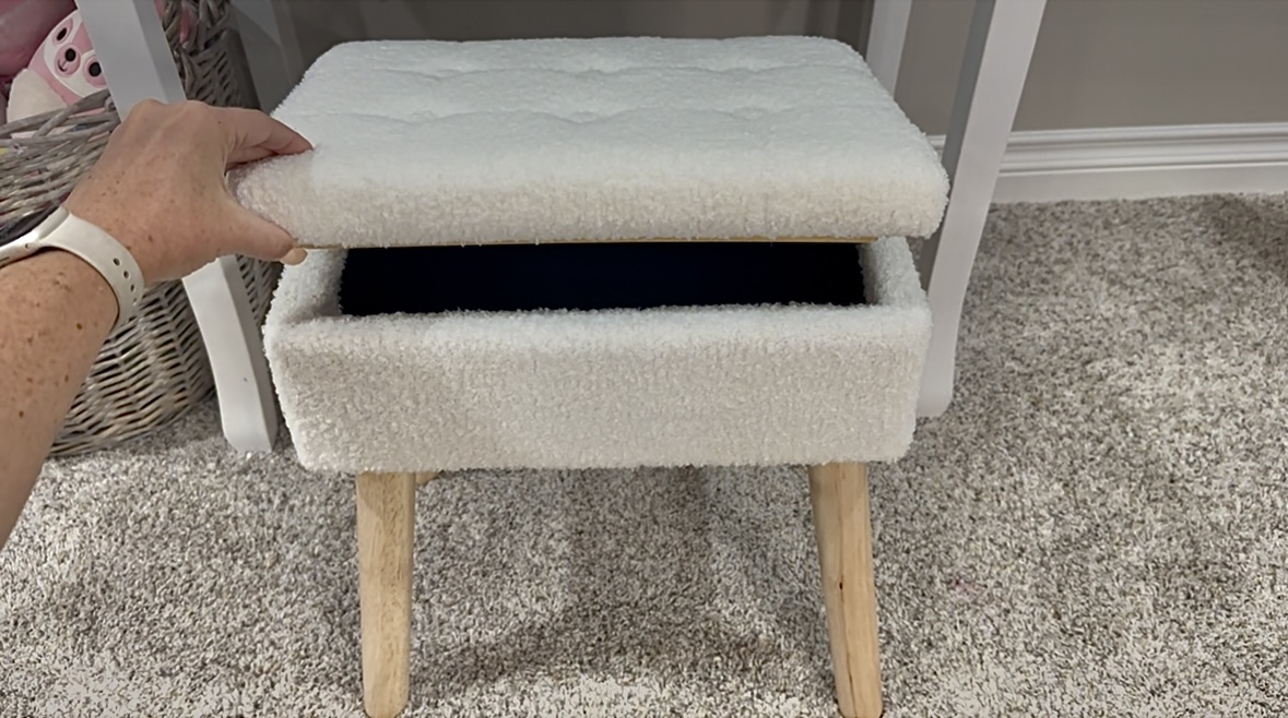 Watch Honest Review of Sherpa Vanity Stool on Amazon Live