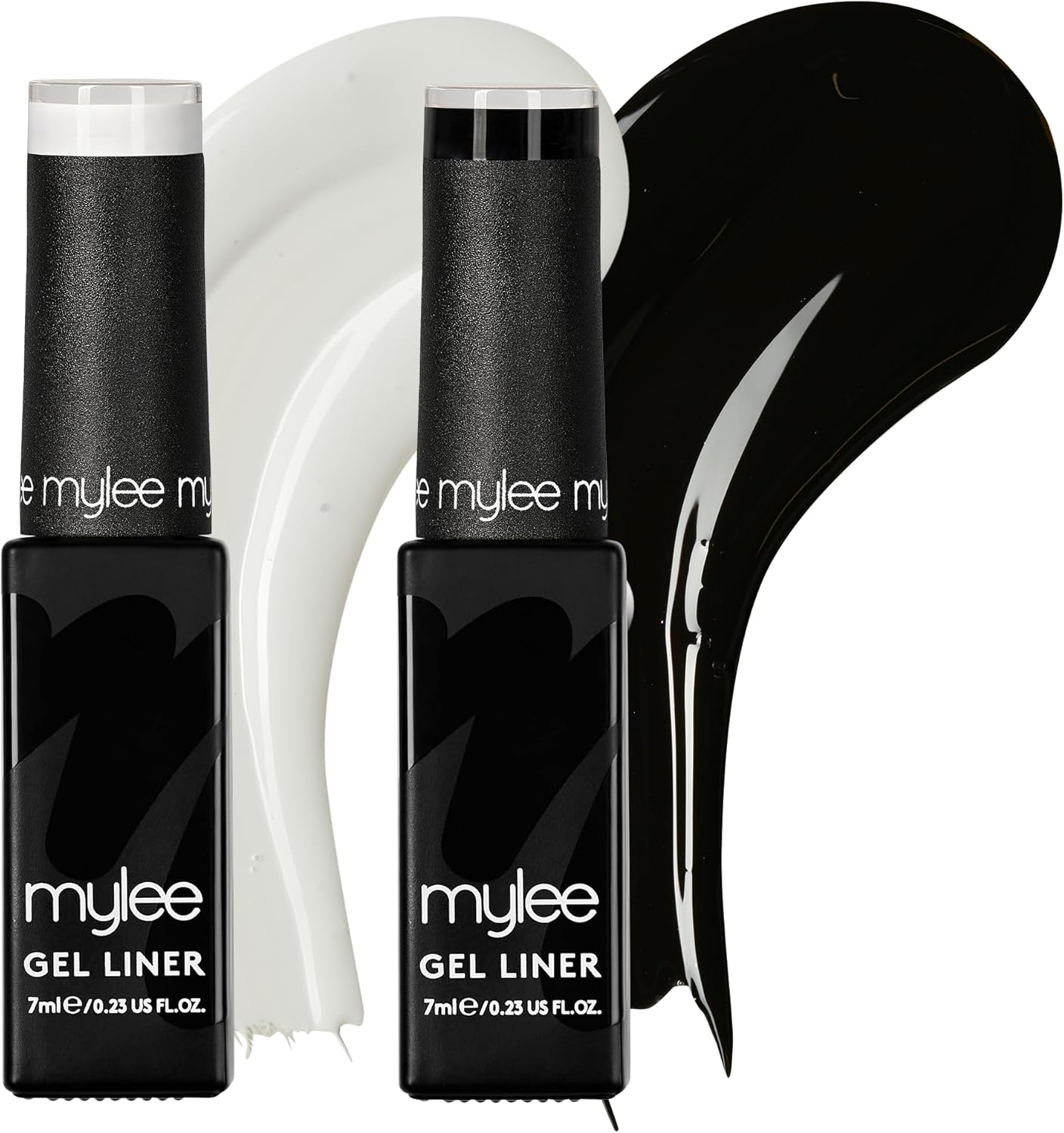 Mylee Liner Gel Nail Polish 7ml [Monochrome Canvas] With Built-In Nail ...