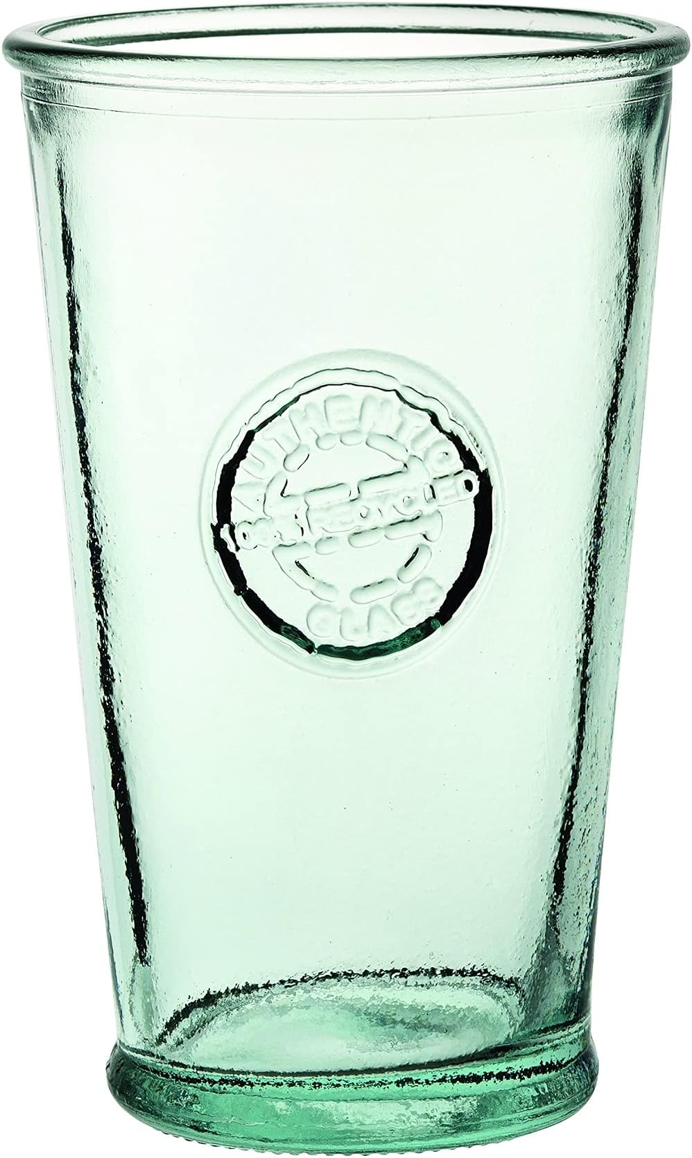 drinkstuff Authentic Recycled Glass Tumblers 16oz / 400ml - Set of 6 ...