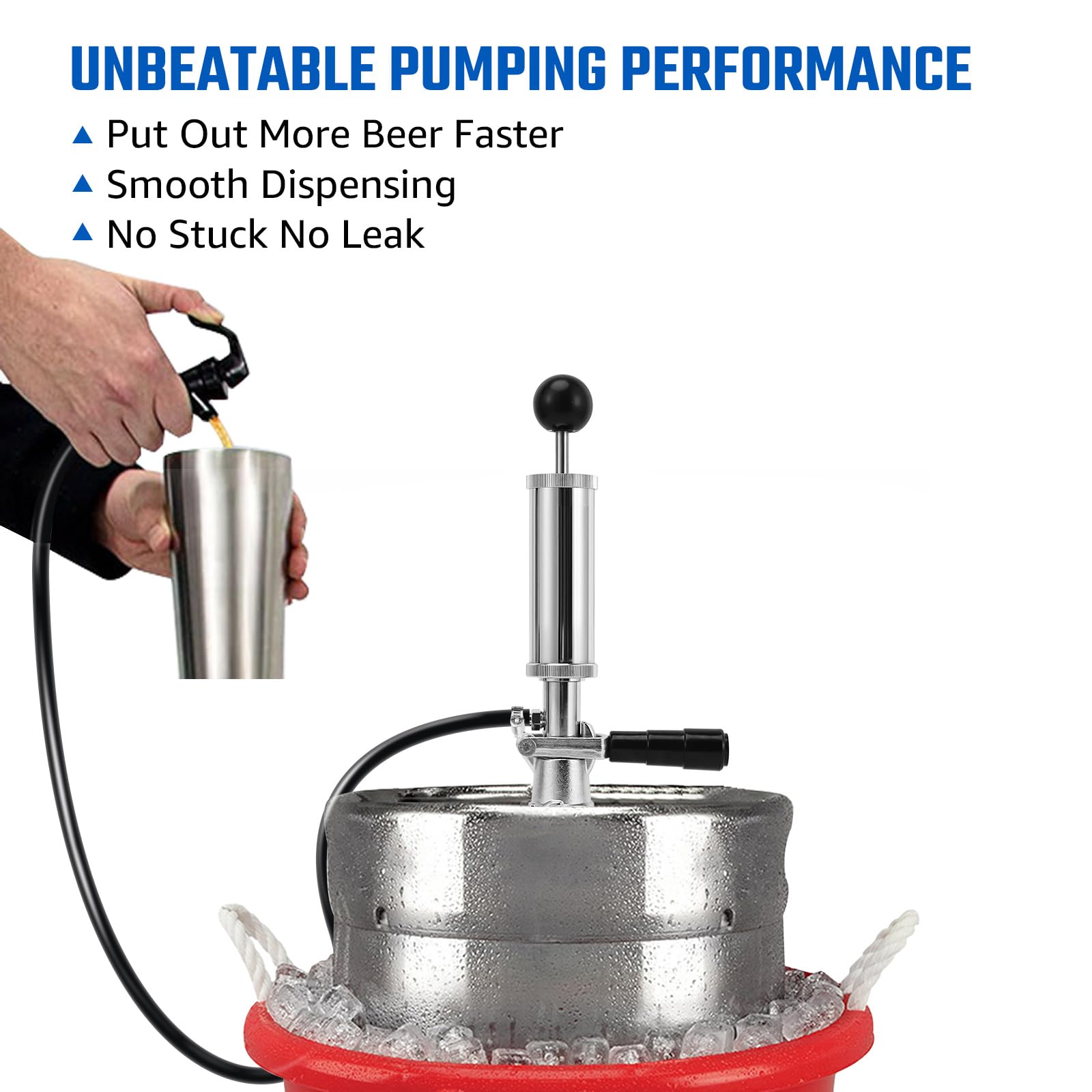 Sankey Keg Taps 4 Pack Keg Party Pump Taps - US Sankey Beer Tap System ...